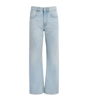 Bite Studios Curved Straight Jeans - Blue
