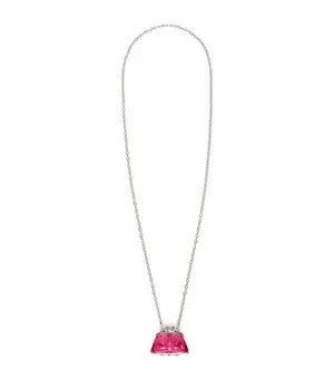 Max Mara Pasticcino Bag Pendant Necklace - Pink