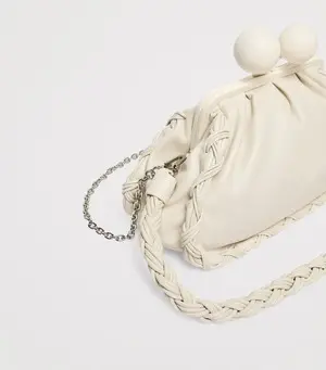 Max Mara Lambskin Pasticcino Clutch
