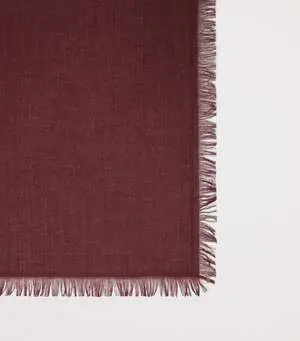 Max Mara Modal-cashmere Logo Scarf