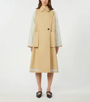 Max Mara Gabardine Reversible Trench Coat