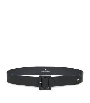 Max Mara Leather Belt - Blue