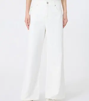 Max Mara Wide-leg Jeans - White
