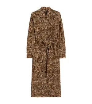Max Mara Animal Print Day Dresses