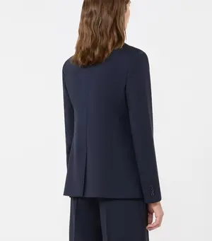 Max Mara Virgin Wool Double-breasted Blazer