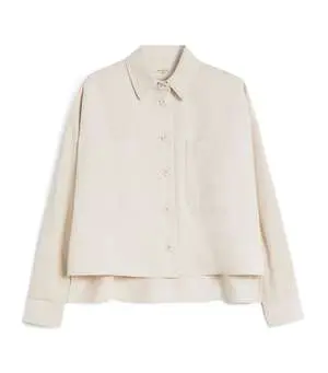 Max Mara Cotton Drill Shirt - Beige