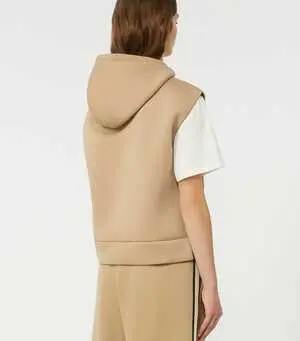 Max Mara Padded Quilted Gilet - Beige