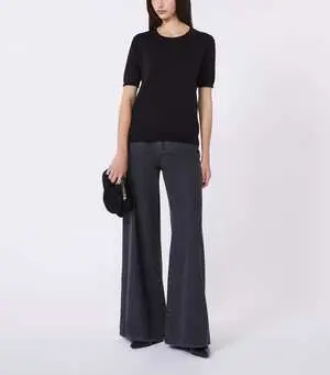 Max Mara Flared Jeans - Black