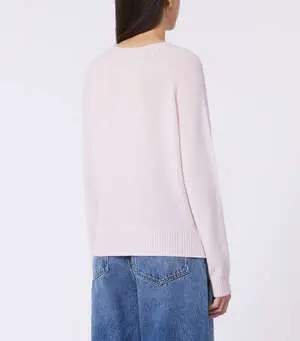 Max Mara Cashmere Round-neck Sweater - Pink