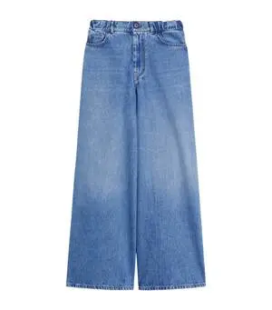 Max Mara Wide-leg Jeans - Blue