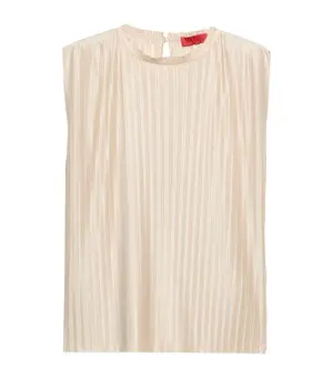 Max & Co. Pleated Tank Top