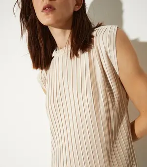 Max & Co. Pleated Tank Top