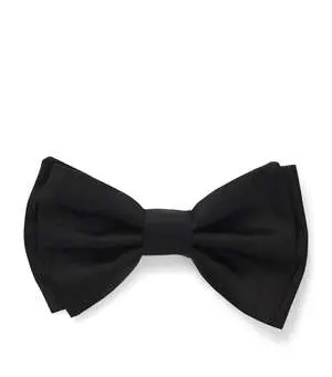 BOSS Silk Pre-tied Bow Tie - Black