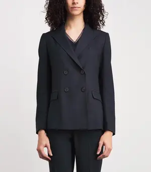 Fabiana Filippi Wool-blend Double-breasted Blazer