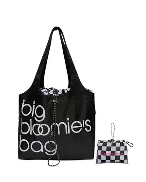 BYBBA Big Bloomie's Bag Packable Tote Bag Exclusive - Black