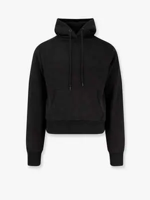 ENTIRE STUDIOS Standard Hood Cotton Sweatshirt - Black