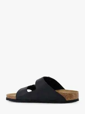 BIRKENSTOCK Arizona Leather Sandals - Black