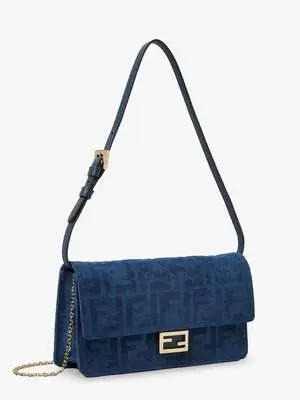 Fendi Wallet On Chain Baguette Shoulder Bag