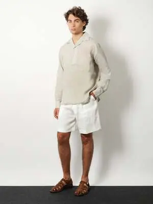 LARDINI Pailan Linen Shirt