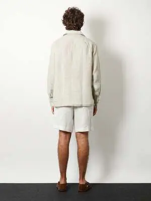 LARDINI Pailan Linen Shirt