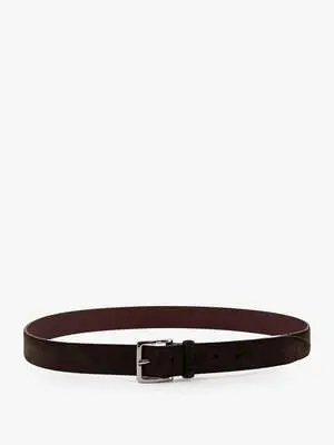 ORTIGNI Suede Belt - Brown