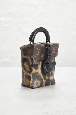 LOUIS VUITTON Monogram Wild Animal Camera Box