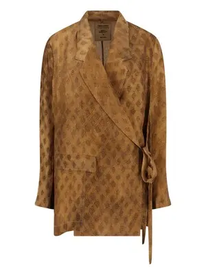 UMA WANG Khloe' Jacket - Brown