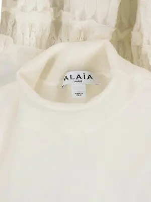 Alaïa Peplum Top
