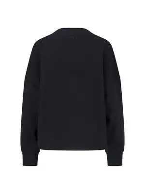 Alaïa Cotton Sweatshirt - Black
