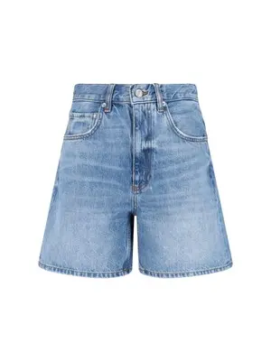 Anine Bing Straight Leg Shorts For Women