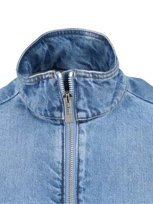 Alaïa Zip Denim Shirt