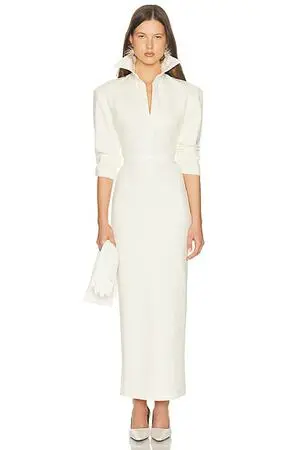 HELSA The Margaux Polo Dress - Ivory