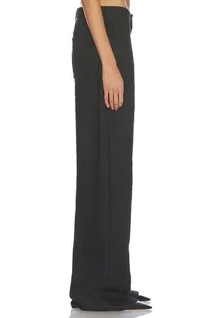 THE ROW Eglitta Wide Leg Linen Denim