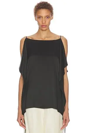 THE ROW Koray Sleeveless Silk Top