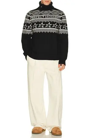 Perfect Moment Fair Isle Knit Sweater