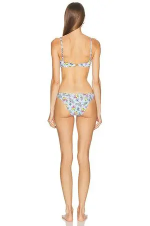 Dolce & Gabbana Floral Print Bikini Set