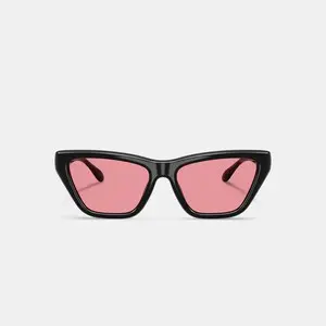 COACH C Hardware Cat Eye Sunglasses - Black