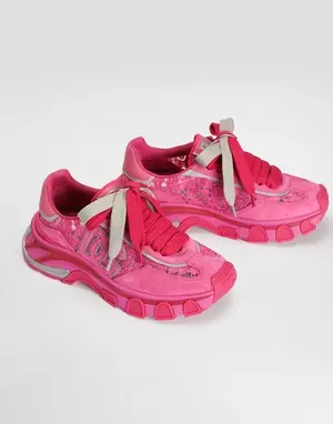 Dolce & Gabbana Dg Country Road Fabric Sneakers - Multicolor