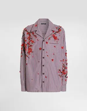 Dolce & Gabbana Vanity Shirt With Embroidery - Multicolor