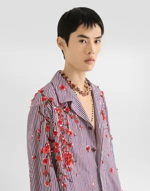 Dolce & Gabbana Vanity Shirt With Embroidery - Multicolor