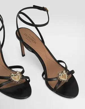 Dolce & Gabbana Devotion Calfskin Sandals