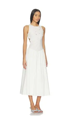 Frankies Bikinis Soleil Cotton Midi Dress - Sleepy Angel