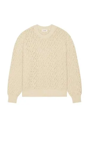 FRAME Crochet Sweater