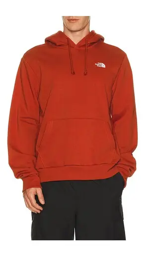 The North Face Evolution Simple Dome Regular Hoodie In Brick - Iron Clay