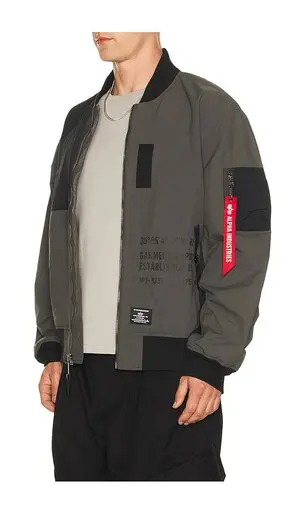 Alpha Industries L-2b Relaxed Patchwork Flight Jacket