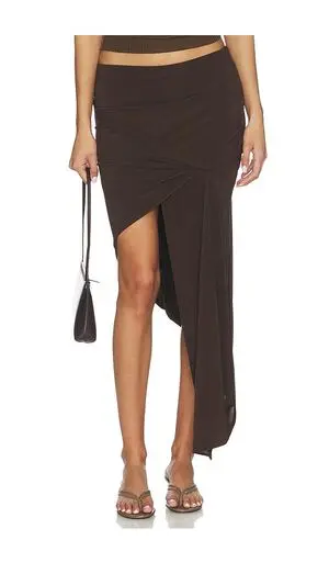 Helmut Lang Twist Drape Skirt