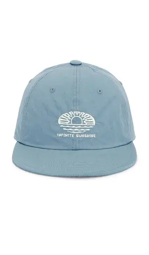 KAPPY DESIGN Ripstop Sunshine Cap - Sky Blue