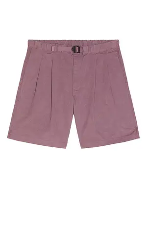 KAPPY DESIGN Two Tuck Wide Half Shorts
