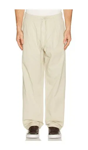 Polo Ralph Lauren Featherweight Twill Prepster Easy Pleated Pant In Grey - Stoneware Grey