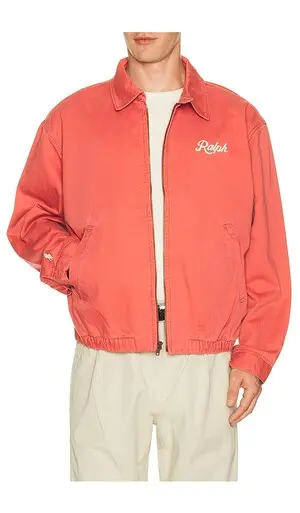 Polo Ralph Lauren Twill Ralph Script Windbreaker Jacket